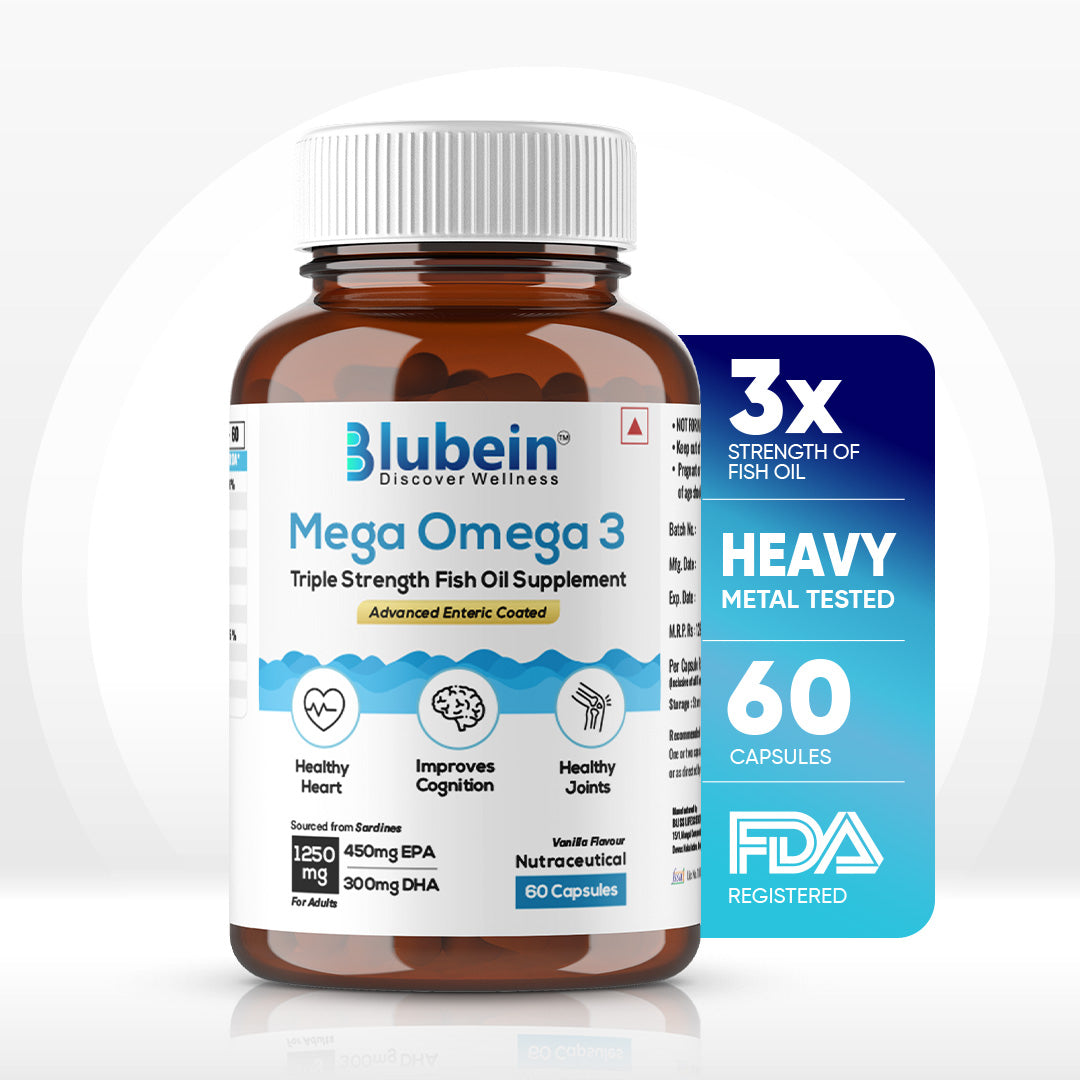3X Omega-3 Fish Oil | Advanced Enteric-Coated | 1250mg 10720345850174